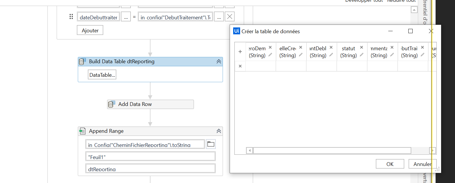 Users Open Robot Output Excel File Pointing At Different Ligne That The