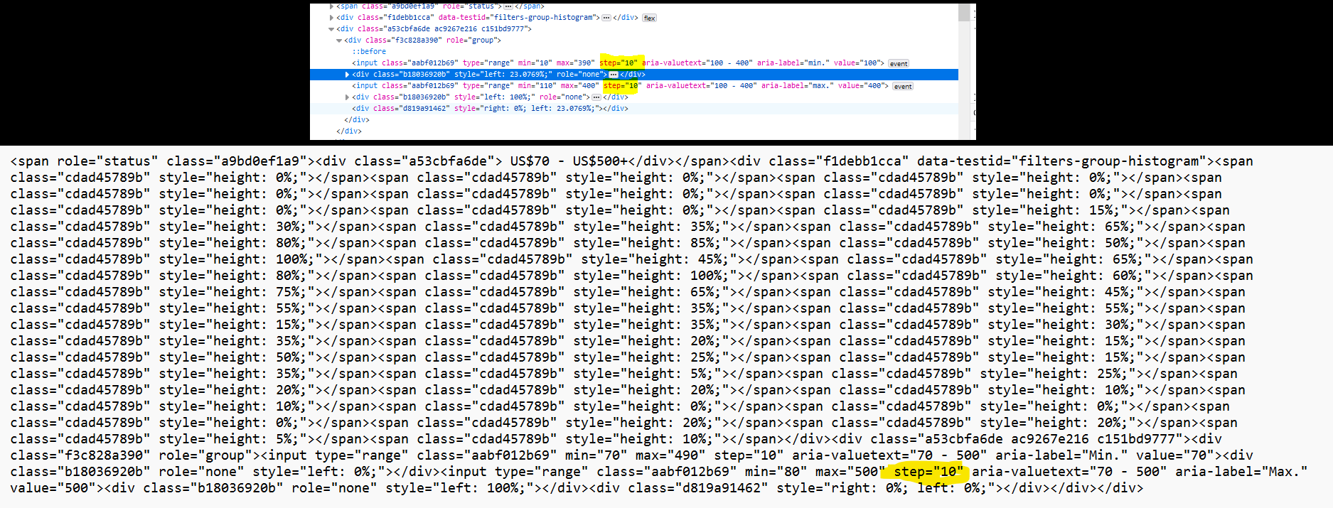 Get Attribute Attribute Not Supported By The Current Uinode Cant Get The Outerhtml Every 