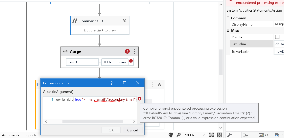 Pick out unique email addresses from 2 columns and paste the unique ...