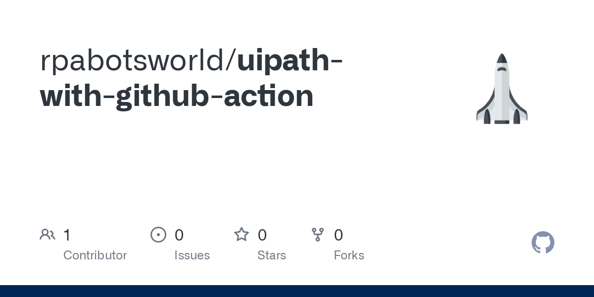 CI/CD With GitHub Actions - Orchestrator - UiPath Community Forum