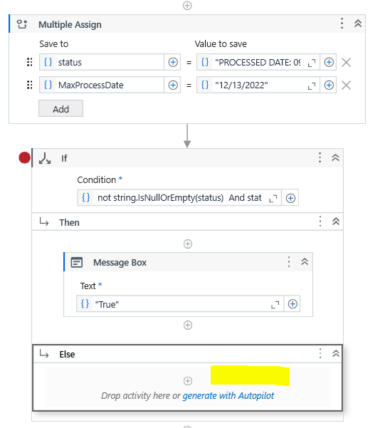 Not If statement not working - Studio - UiPath Community Forum