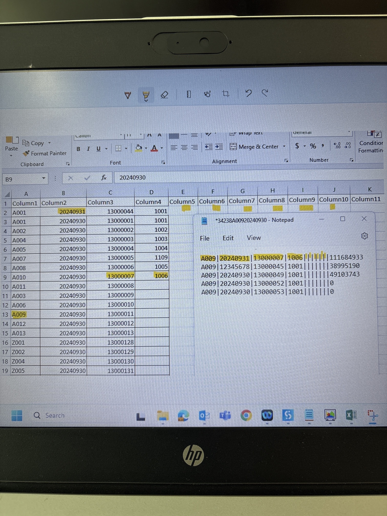 How do I do validation comparing text file with excel file? - Studio ...
