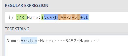 How to conclude number and whitespace from regex matches - Studio ...