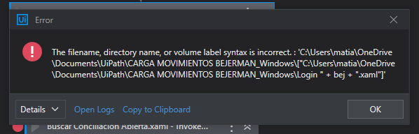 Dynamic Workflow Selection not working after update - Studio - UiPath ... Dynamic Workflow Selection not working after update - Studio - UiPath ...