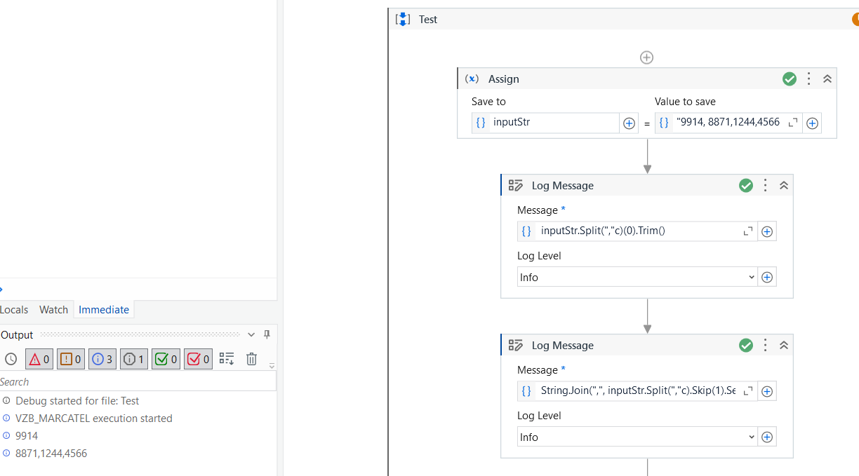Split the string in two output - Activities - UiPath Community Forum