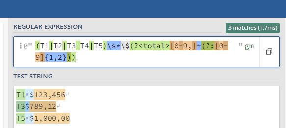 Regex Pattern to find total amount - Studio - UiPath Community Forum Regex Pattern to find total amount - Studio - UiPath Community Forum