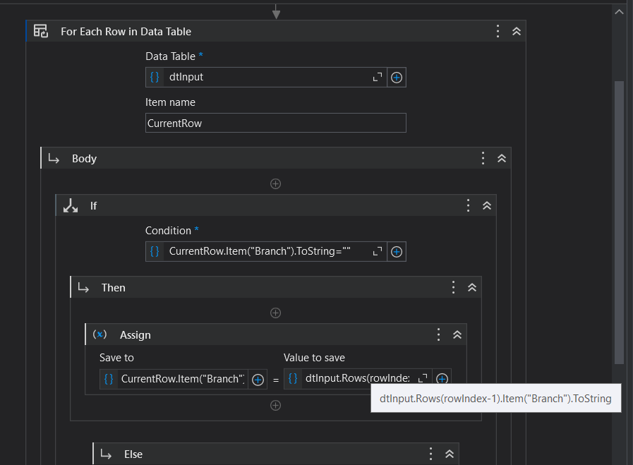 How to get previous row value - Activities - UiPath Community Forum How to get previous row value - Activities - UiPath Community Forum