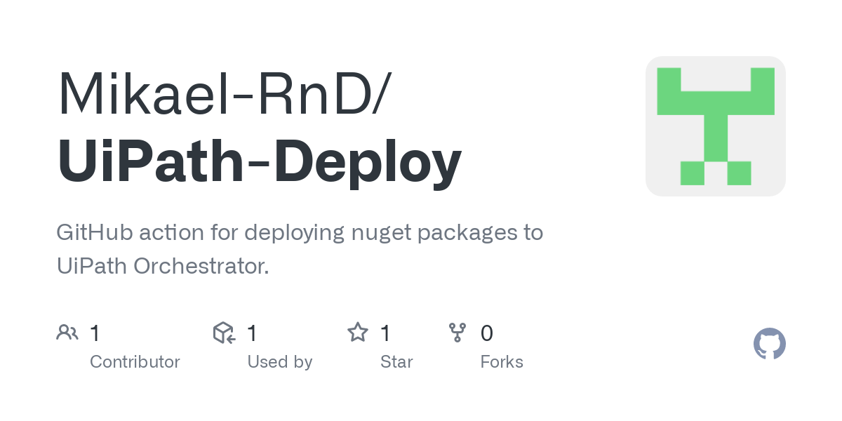CI/CD With GitHub Actions - Orchestrator - UiPath Community Forum