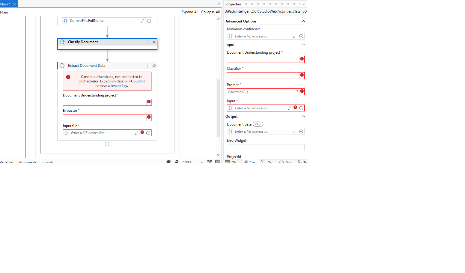 Generative Extraction And Classification Using Document Understanding In Cross Platform Projects