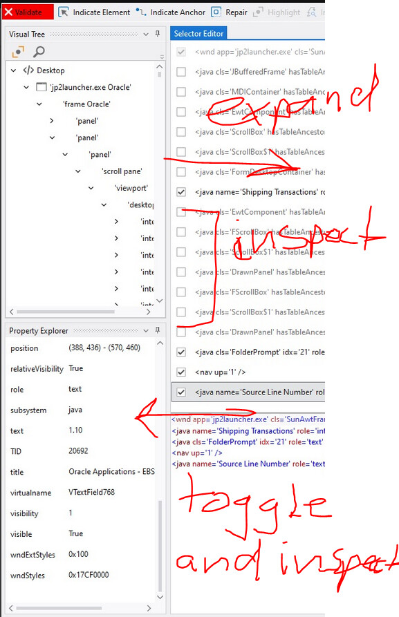 How To Select A Specific Record From Oracle Ebs Application Based On The Value Extracted From