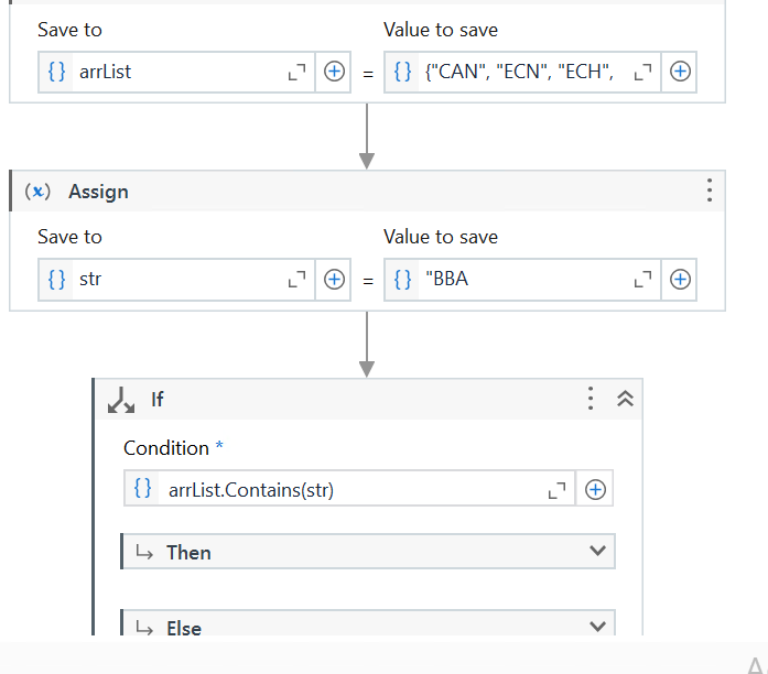 String present in array list - Studio - UiPath Community Forum