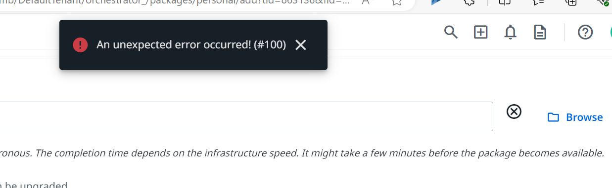 Package uploading issue - Orchestrator - UiPath Community Forum Package uploading issue - Orchestrator - UiPath Community Forum