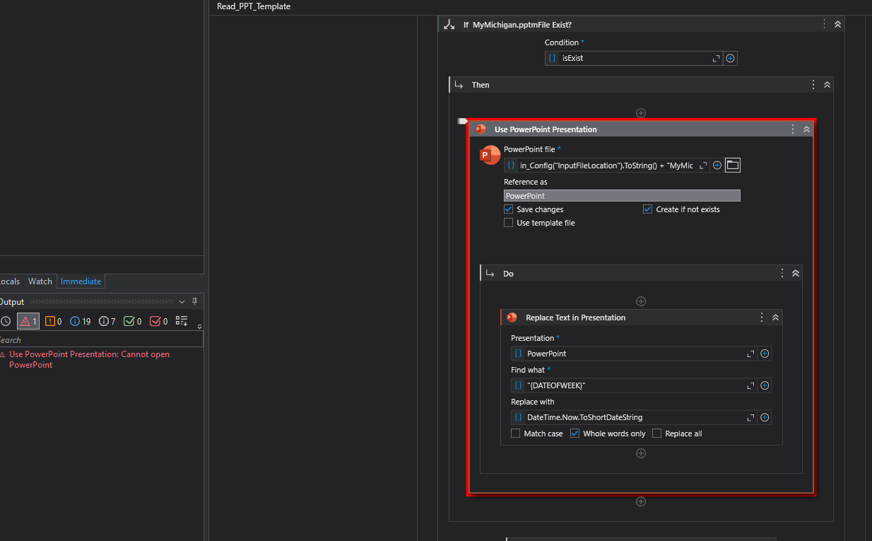 Cannot open PowerPoint - Studio - UiPath Community Forum Cannot open PowerPoint - Studio - UiPath Community Forum