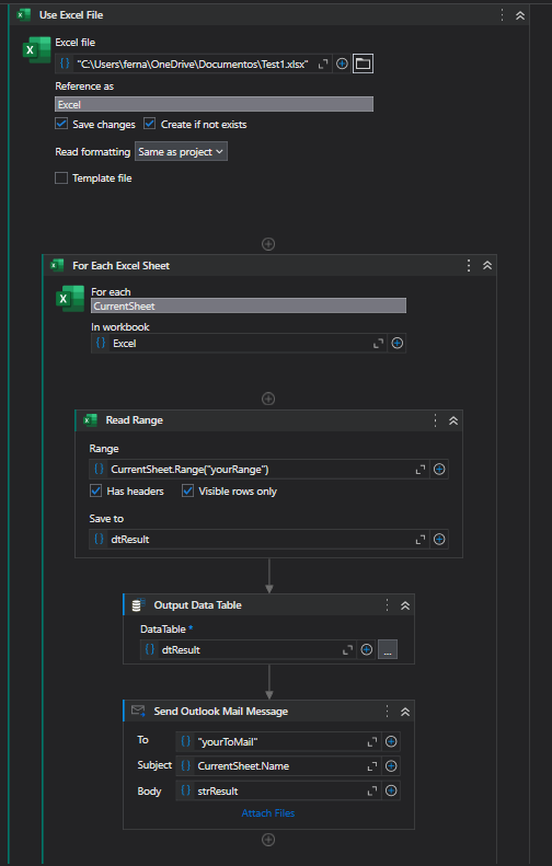 Email Multiple Sheets StudioX UiPath Community Forum