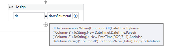 I wanted to filter out a date range(Variable type : String) in ... I wanted to filter out a date range(Variable type : String) in ...