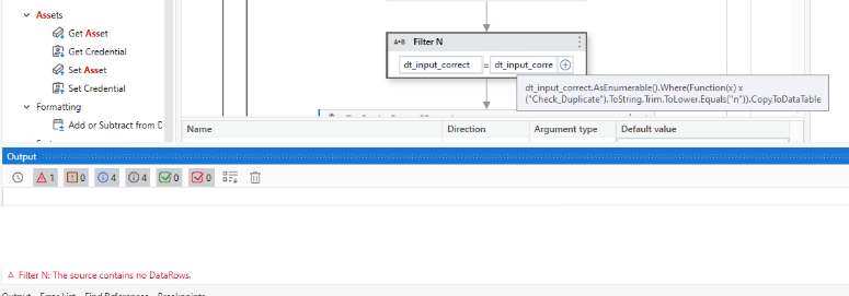 The Source Contains No Datarows No Data Activities Uipath Community Forum