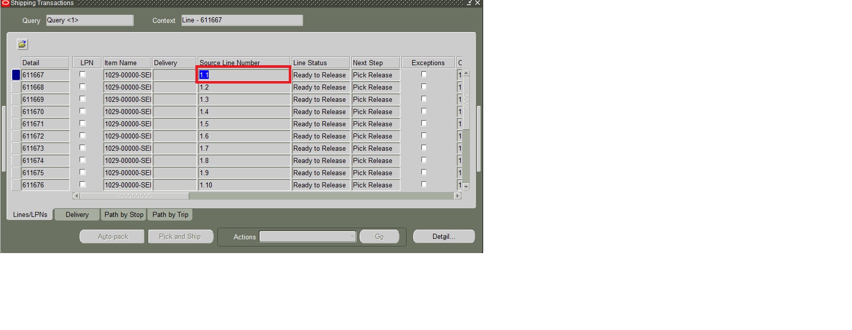 How To Select A Specific Record From Oracle Ebs Application Based On The Value Extracted From