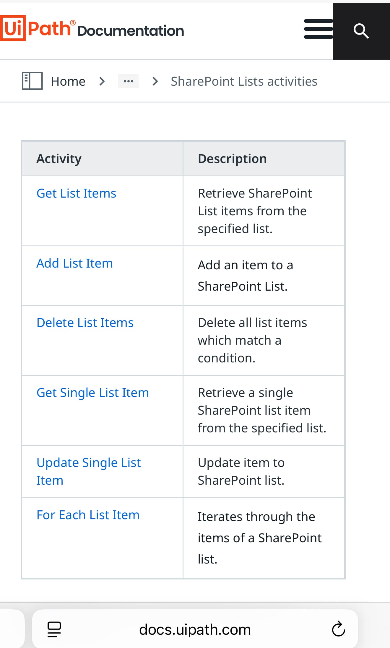 Getting list of List types in SharePoint site - Studio - UiPath Community Forum