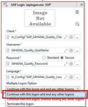 SAP Login Activity, selector error - Studio - UiPath Community Forum