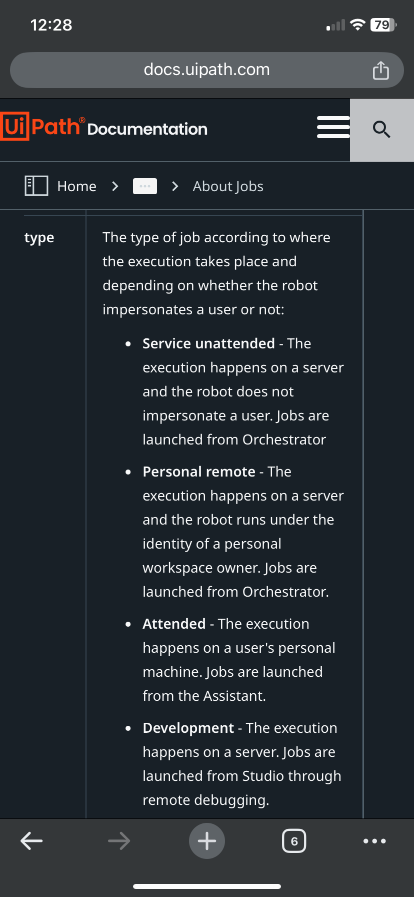 What is "Execution Type: Personal Remote"? Was my automation executed ...