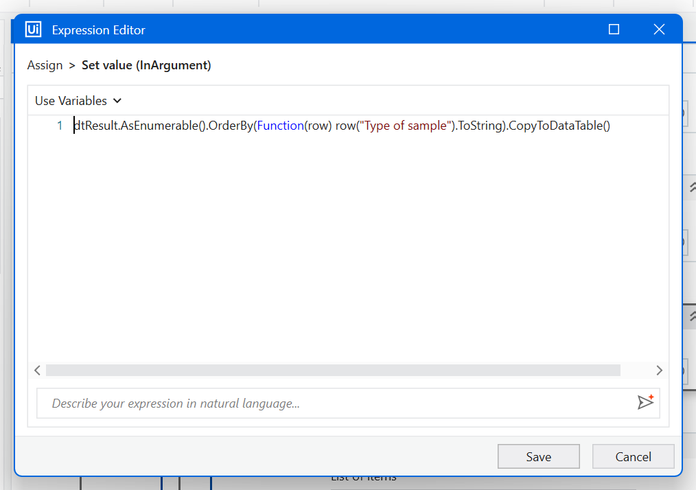 Database Sorting problem / - Studio - UiPath Community Forum