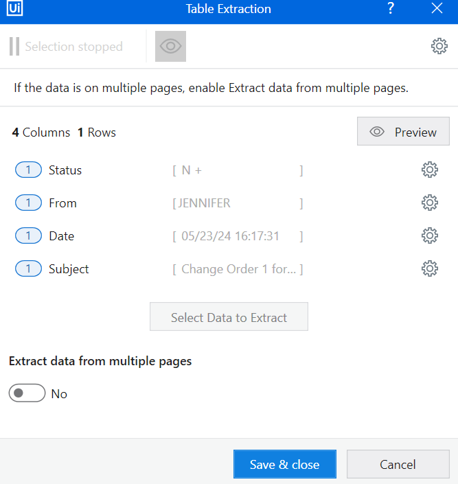 Cannot extract input field value using table extraction - Studio ... Cannot extract input field value using table extraction - Studio ...
