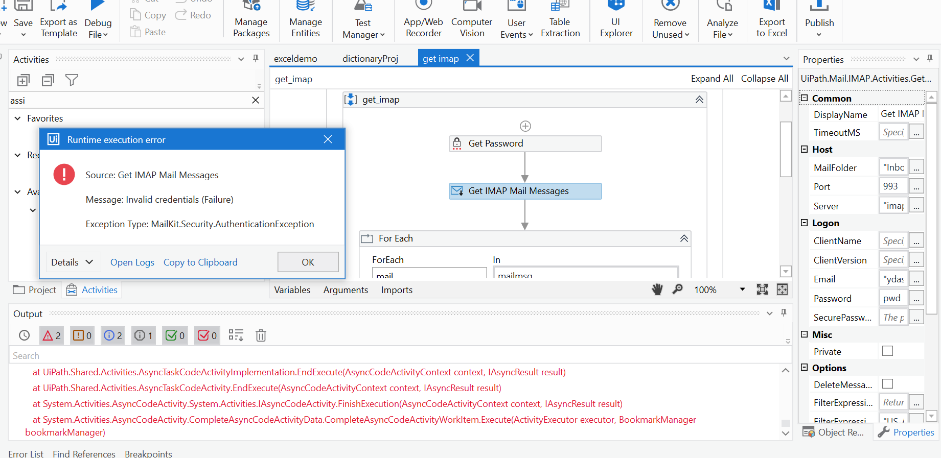 Getting Error in signning in uipath studio and robot - Robot - UiPath ... Getting Error in signning in uipath studio and robot - Robot - UiPath ...