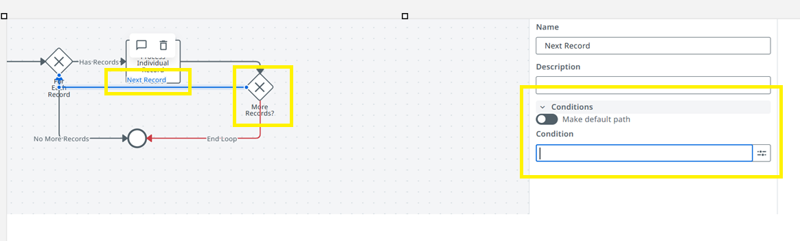 How to loop through a DataTable with next/no more records logic in UiPath Maestro? - Automation ...