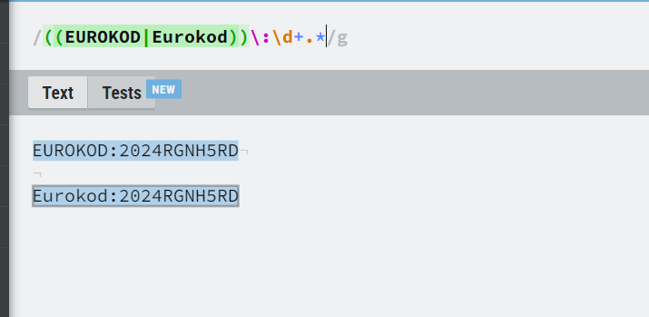 Extracting text from webpage via regex, but the text is dynamic ... Extracting text from webpage via regex, but the text is dynamic ...