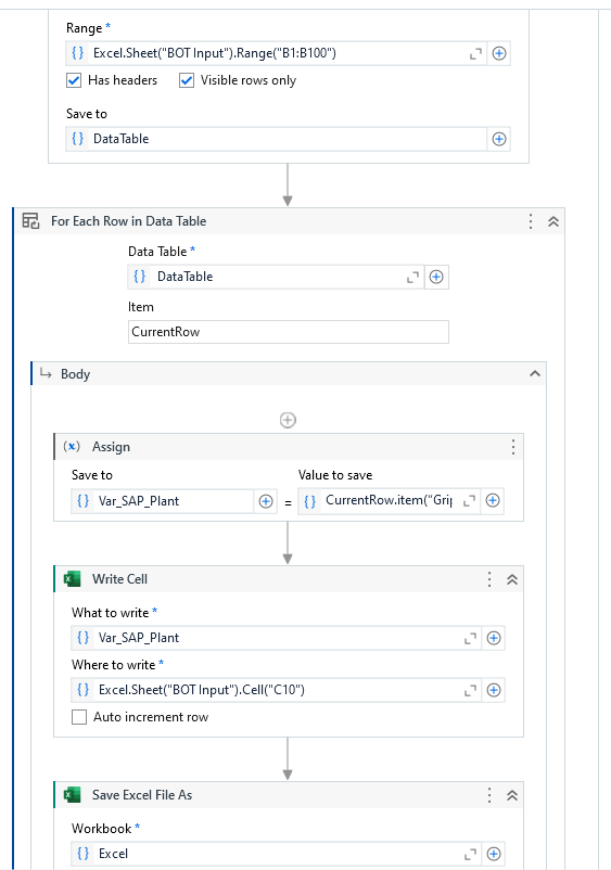 Updating cells in excel base on database - Studio - UiPath Community Forum