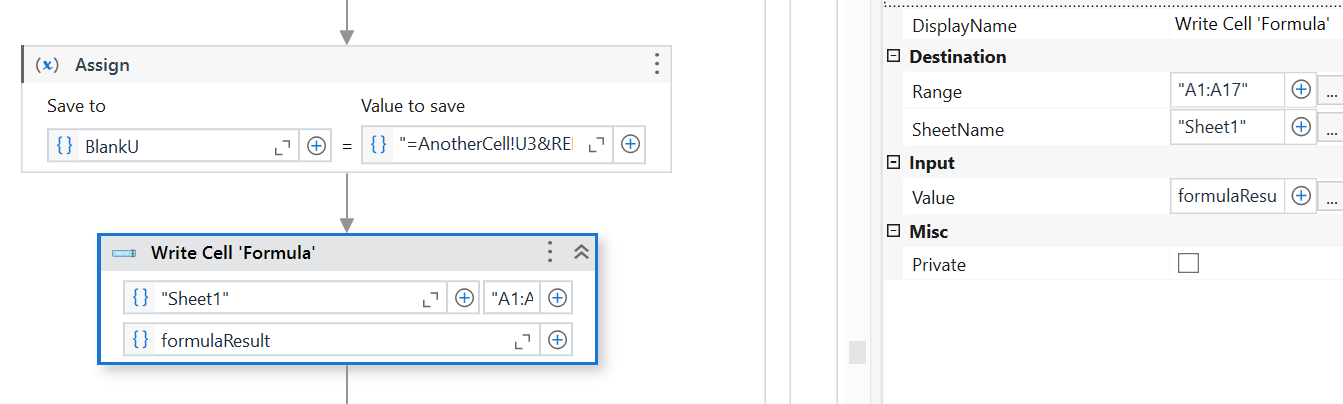Write Cell : Failed setting the current sheet to: Sheet1 in workbook ... Write Cell : Failed setting the current sheet to: Sheet1 in workbook ...