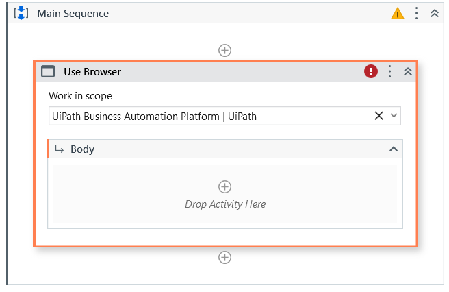 Use browser activity not working properly - Activities - UiPath Community Forum