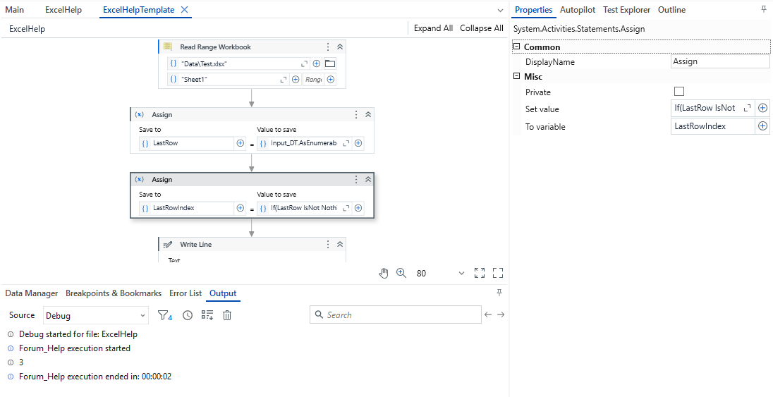 How to get last Row from specific Excel column - Studio - UiPath Community Forum