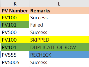 How to I compare excel columns and add remarks? - Page 2 - Activities ...