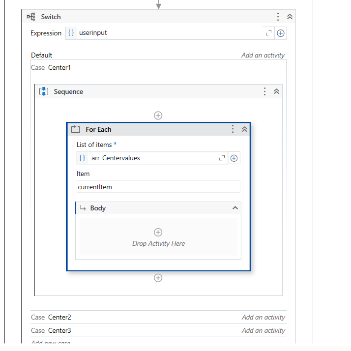 For Each, Array and Input Dialog - Studio - UiPath Community Forum