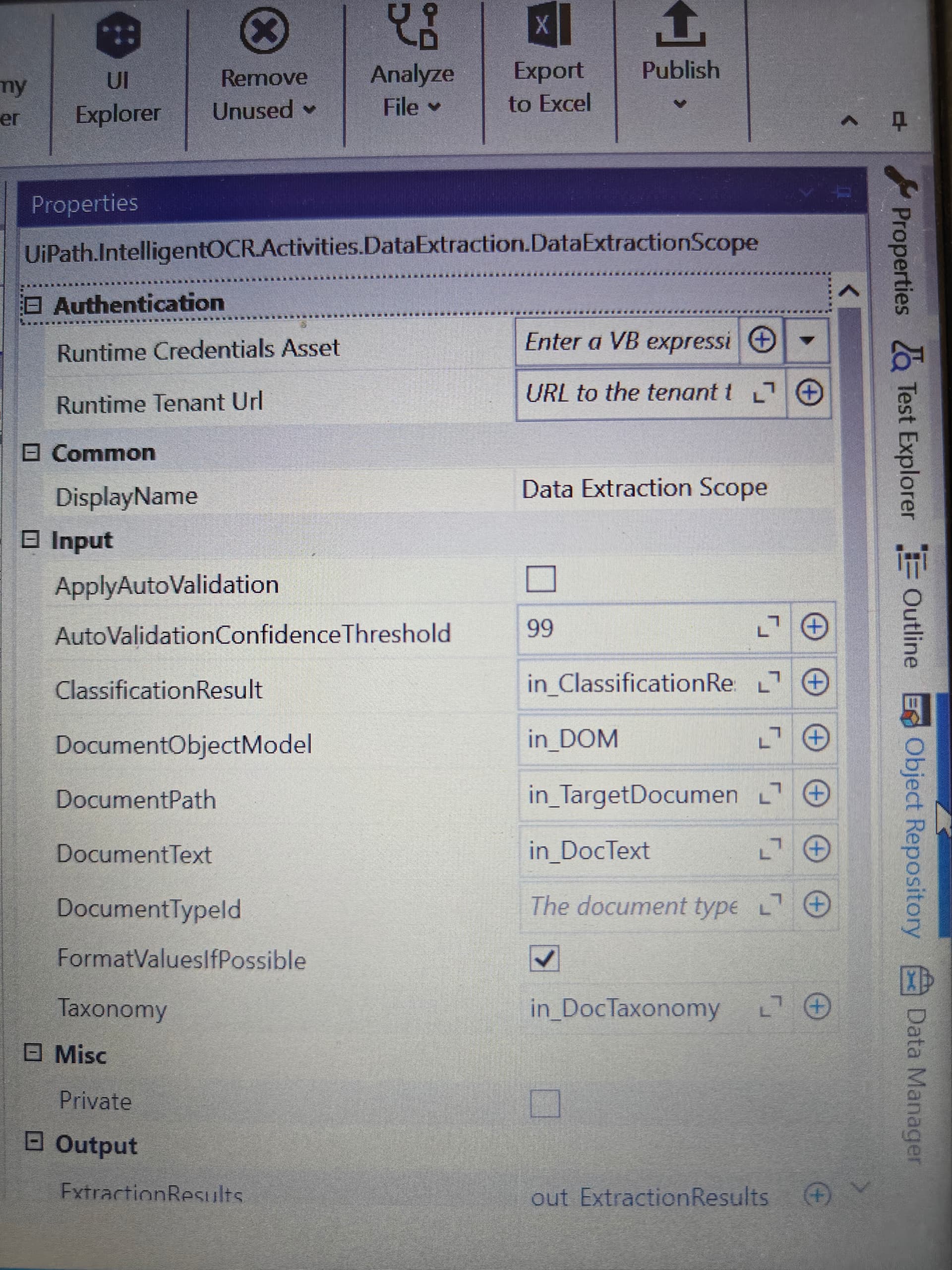 Unable to proceed extraction in DU - Document Understanding - UiPath Community Forum