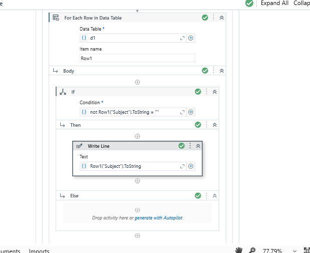 Skip Excel row (or cell?) if empty - Studio - UiPath Community Forum