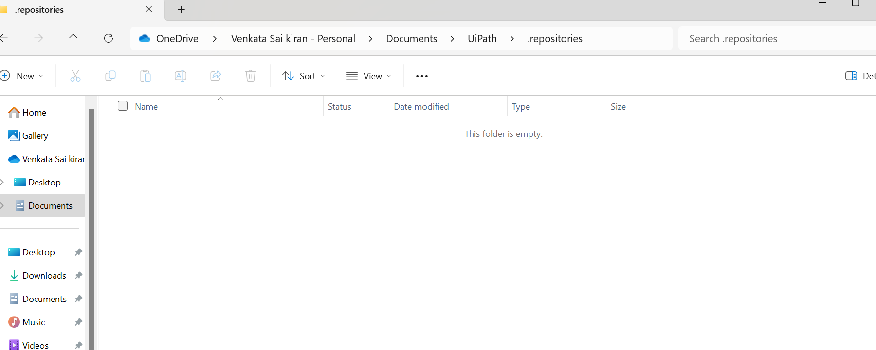 Git Clone: "The Checkout directory is not empty" - StudioX - UiPath ...