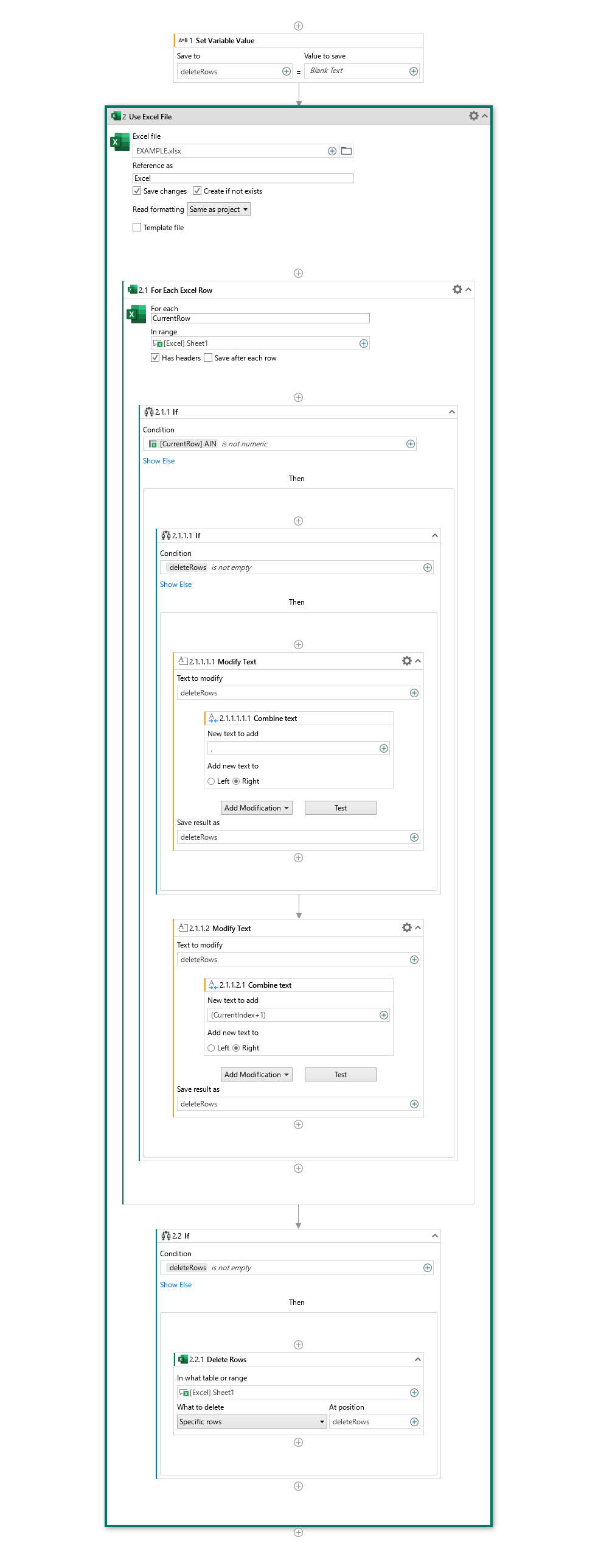 How To Delete Rows Excel That Contain Unwanted Data StudioX UiPath