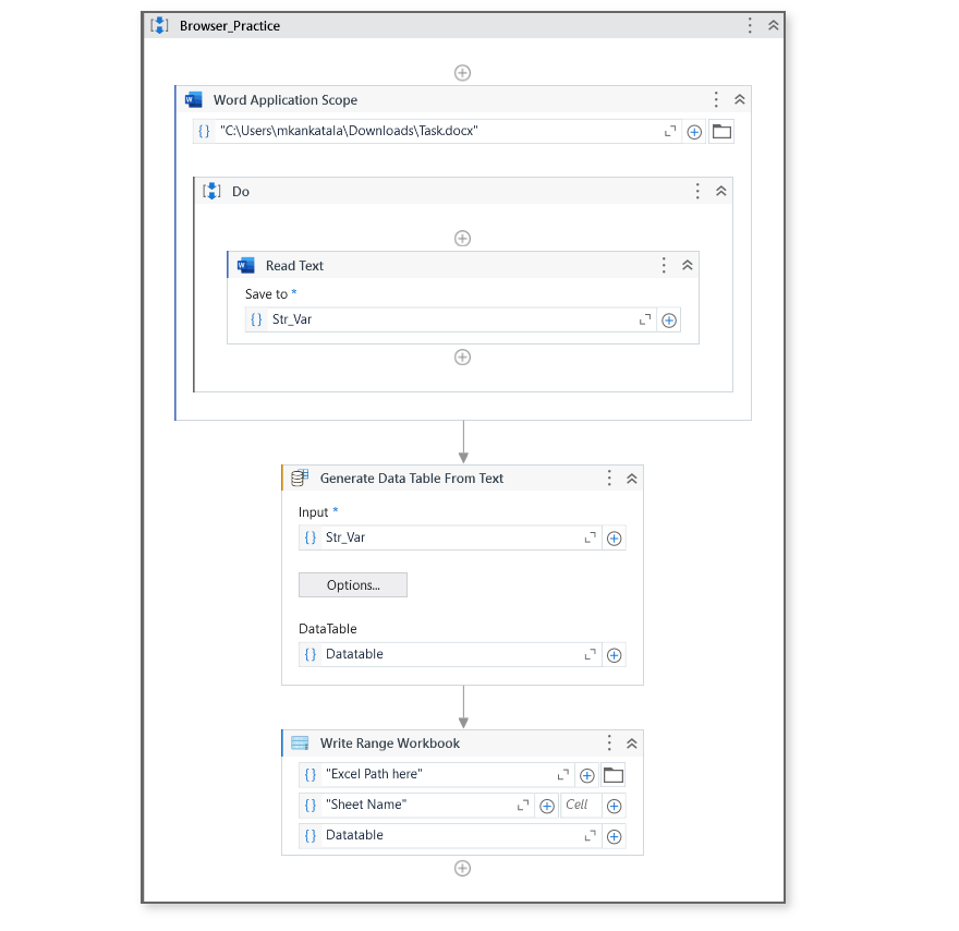 Usntructured Data To Datatable Activities UiPath Community Forum