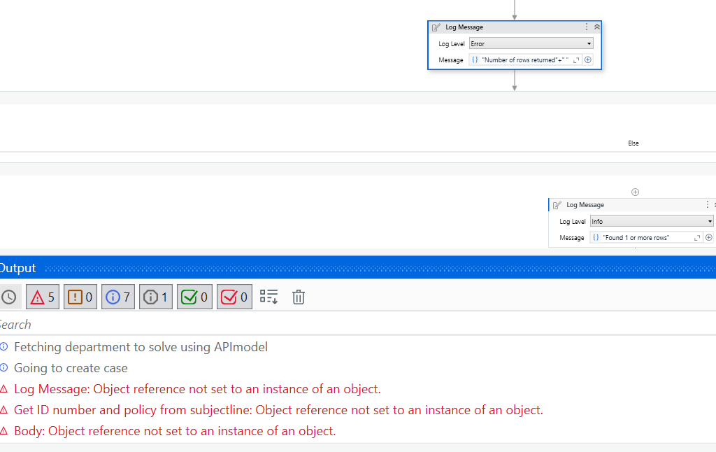 Log message error-object not set to ref instance - Studio - UiPath ... Log message error-object not set to ref instance - Studio - UiPath ...