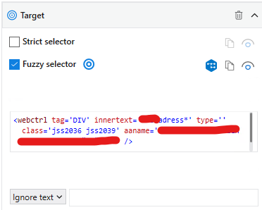 Unselected items in UI Explorer appears in Fuzzy selector view ...