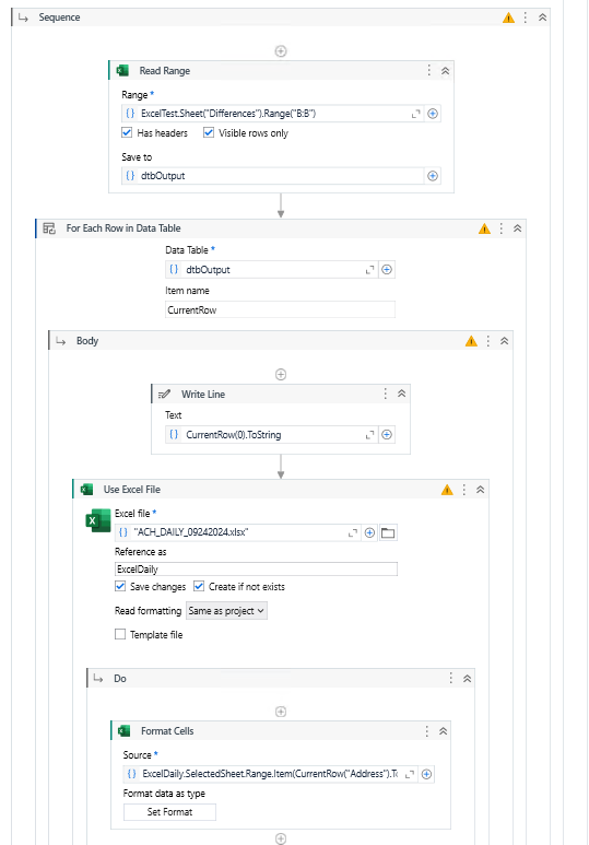 Need help with Excel Expression - StudioX - UiPath Community Forum