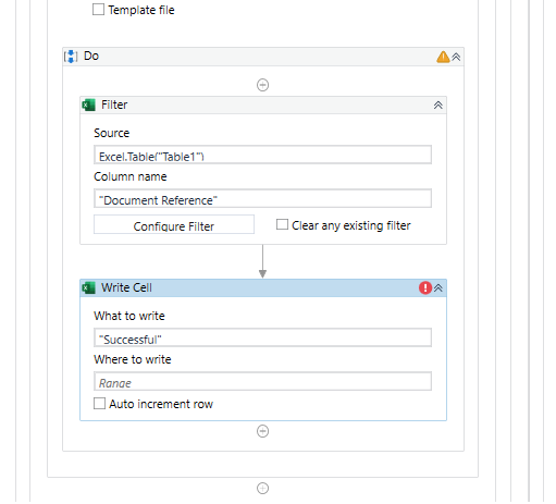 Excel: Filter and write cell - Studio - UiPath Community Forum