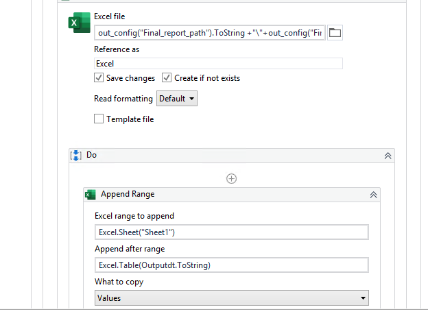 Issue In Appending Data Studio UiPath Community Forum