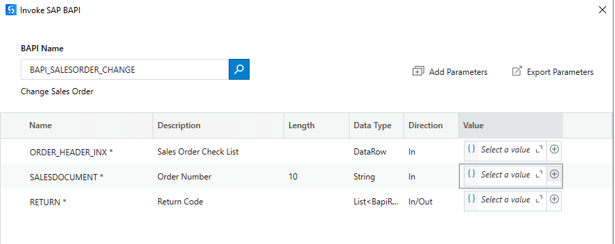 Invoke SAP BAPI Activity - Not able to add values - Activities - UiPath Community Forum