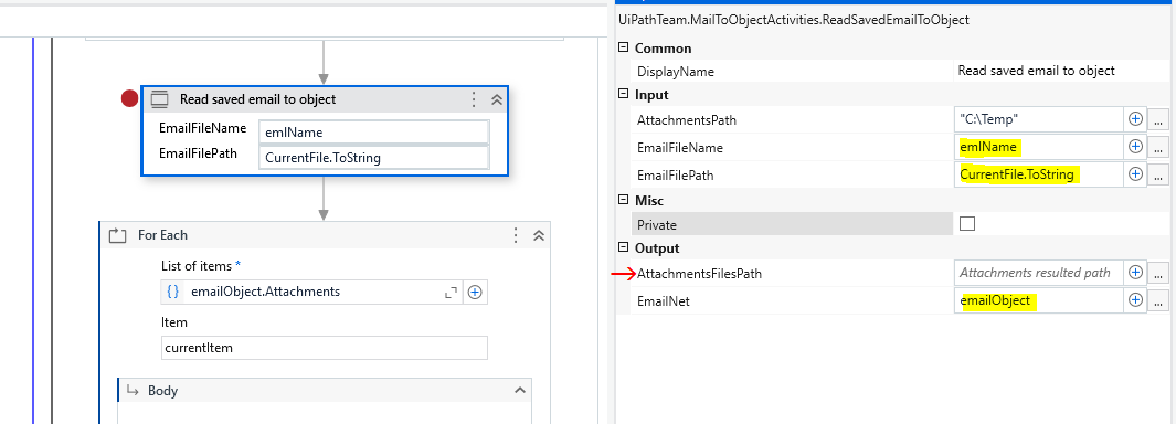 Trouble saving Attachments from .eml Files Using Trouble saving Attachments from .eml Files Using