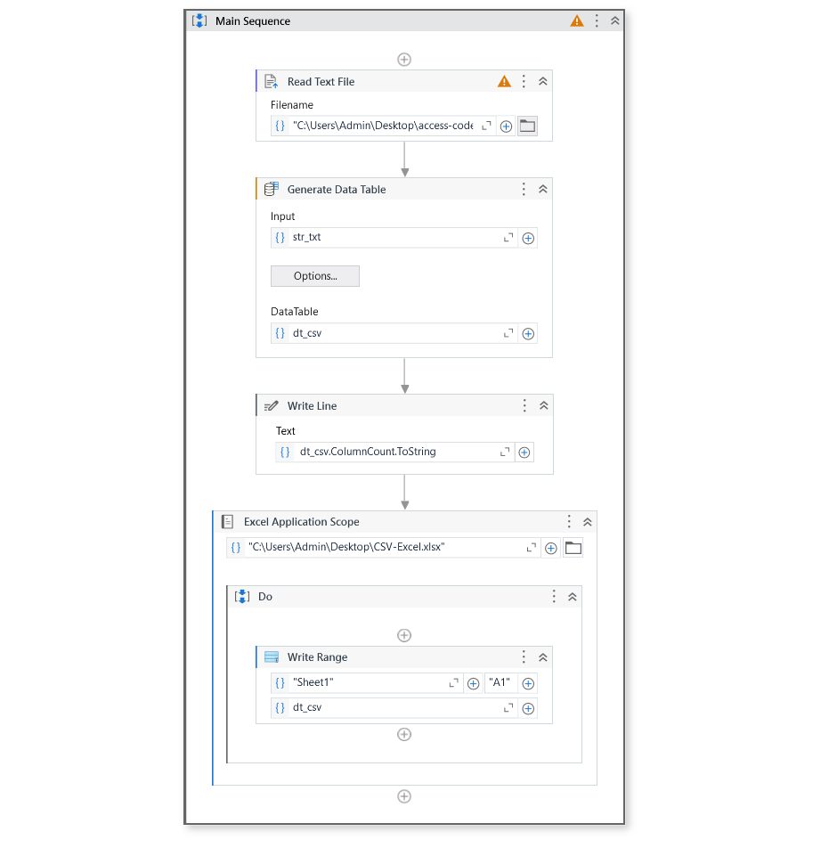 How To Convert CSV To Excel Activities UiPath Community Forum