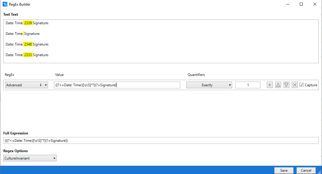 Regex Based Extractor Does Not Work But Same Expression Works On