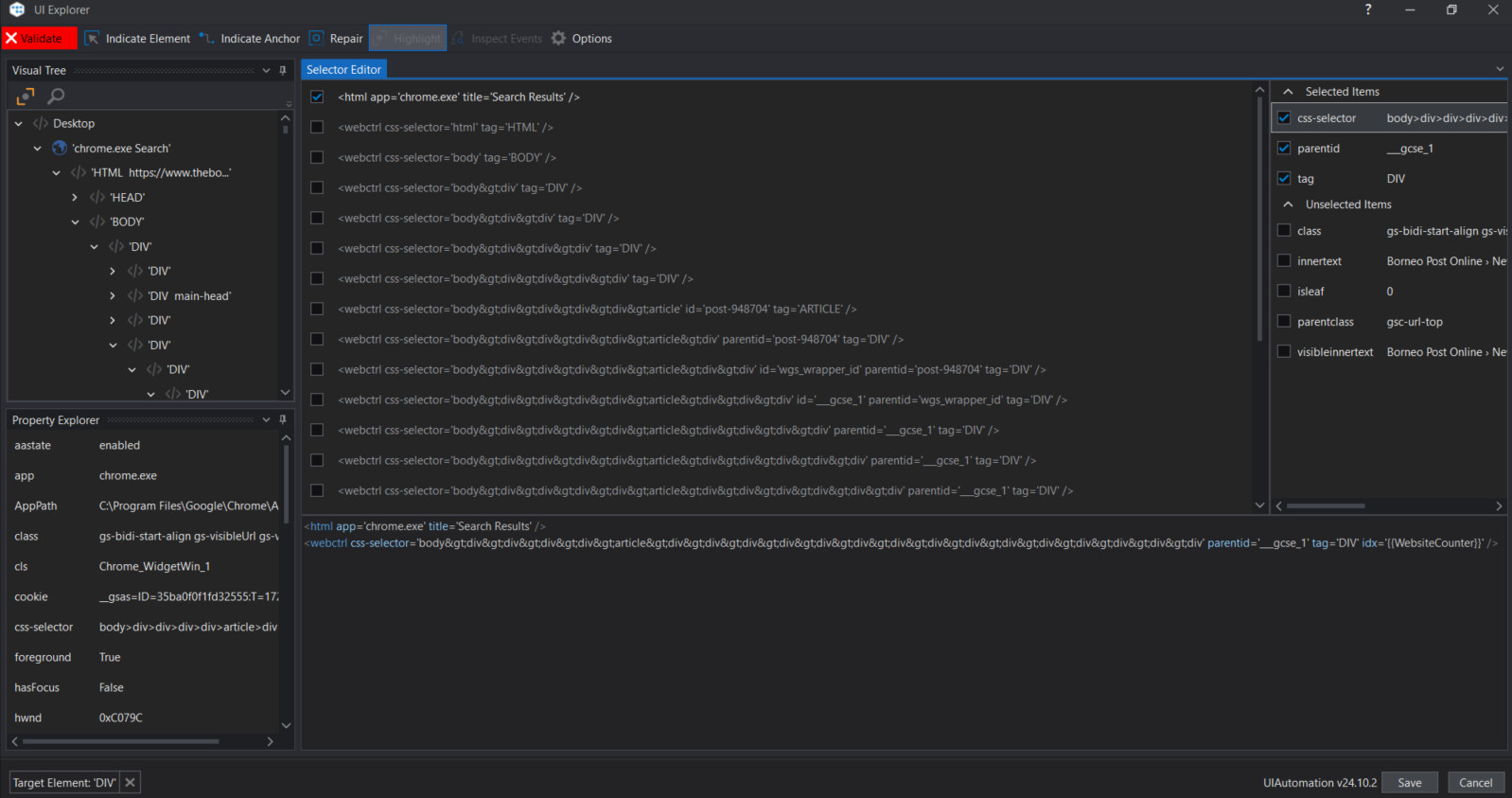 Selector issue in UIExplorer - Studio - UiPath Community Forum